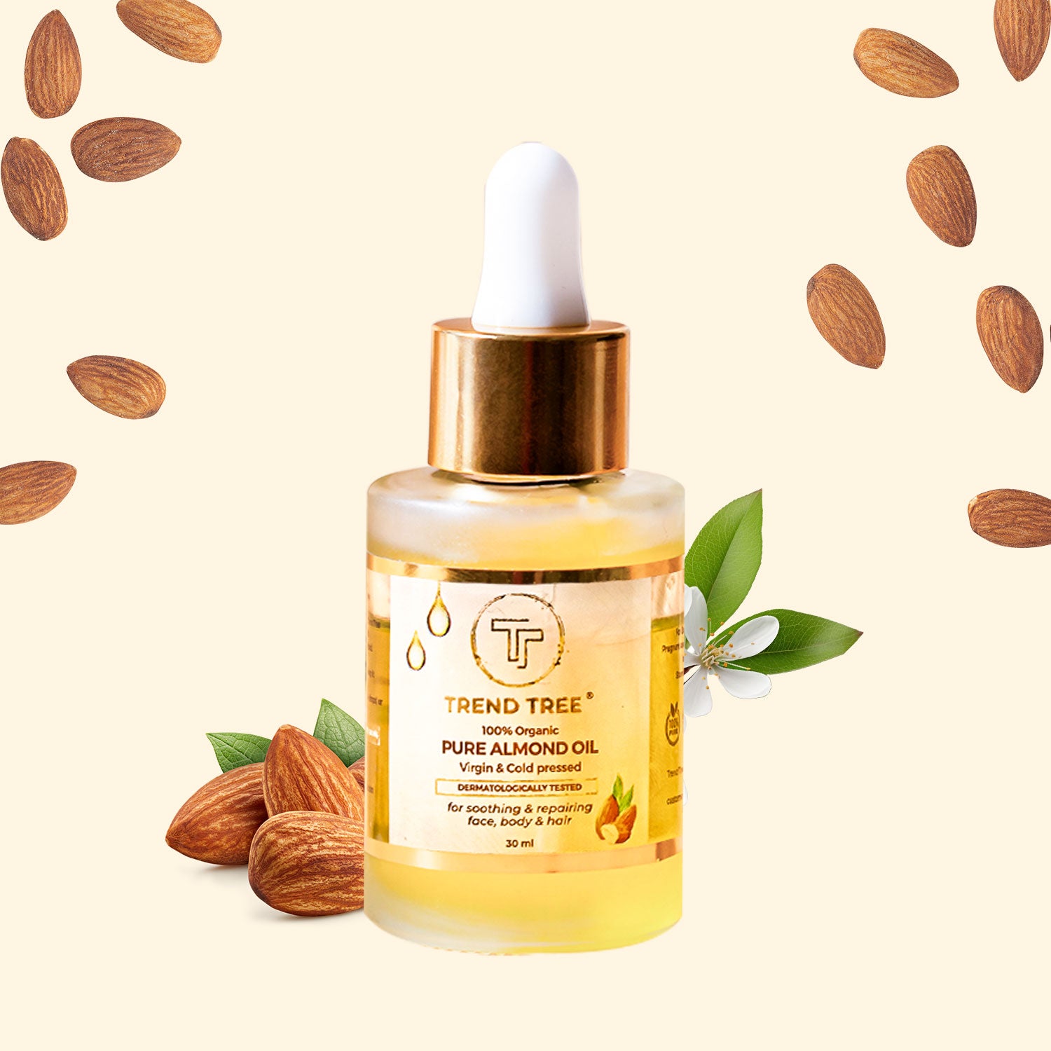 Buy Best Almond Oil for Soft, Hydrated Skin | Trend Tree