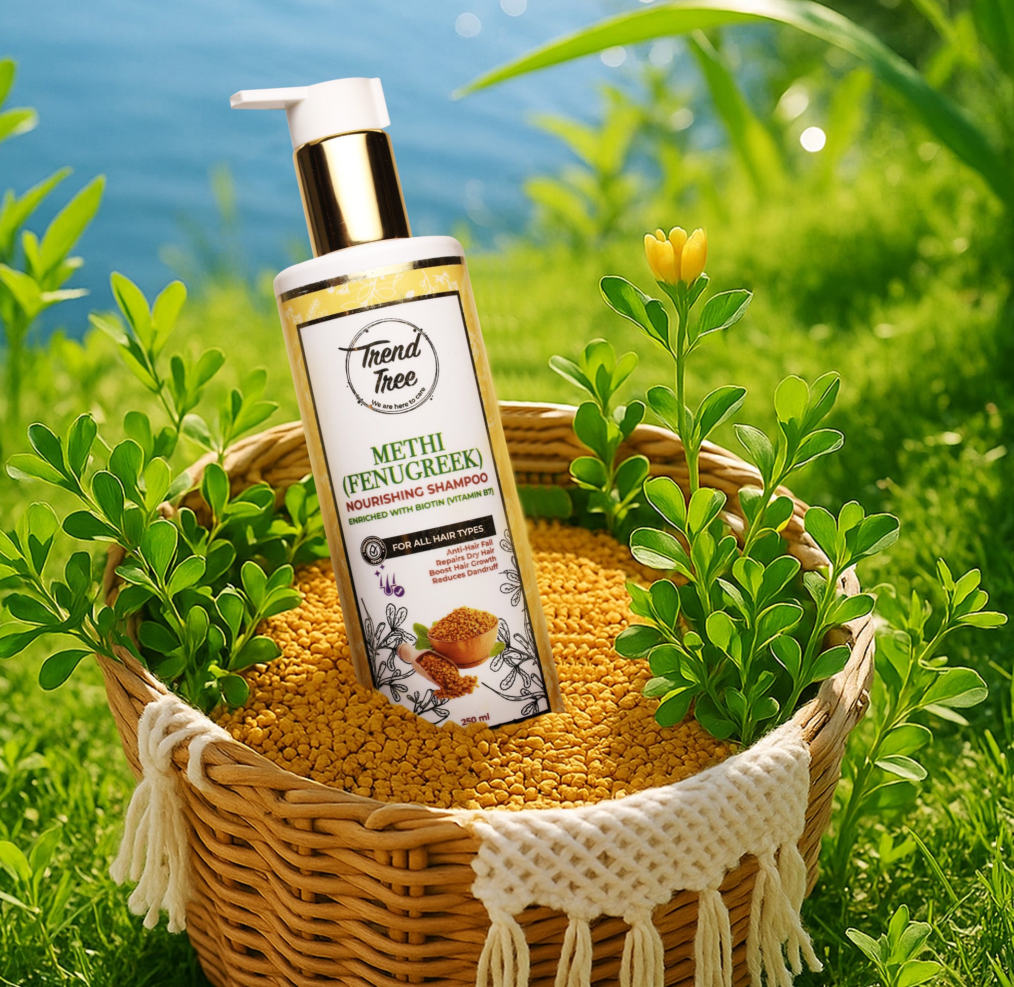 Buy Methi Shampoo for Hair Fall | Trend Tree